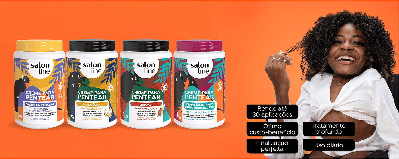 CABELO MODELADO DA RAIZ AS PONTAS COM SALON LINE – Vonný